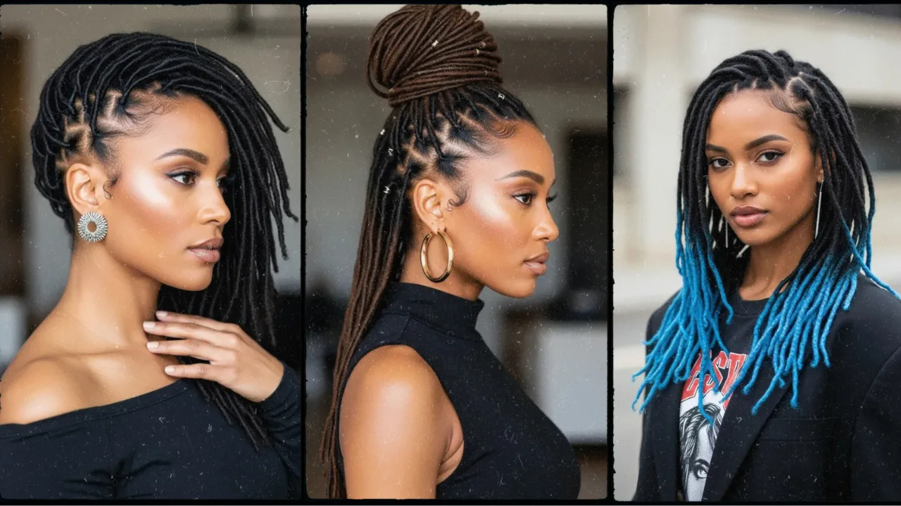 30 Stunning Thin Locs Hairstyles Every Modern Woman Should Try ...